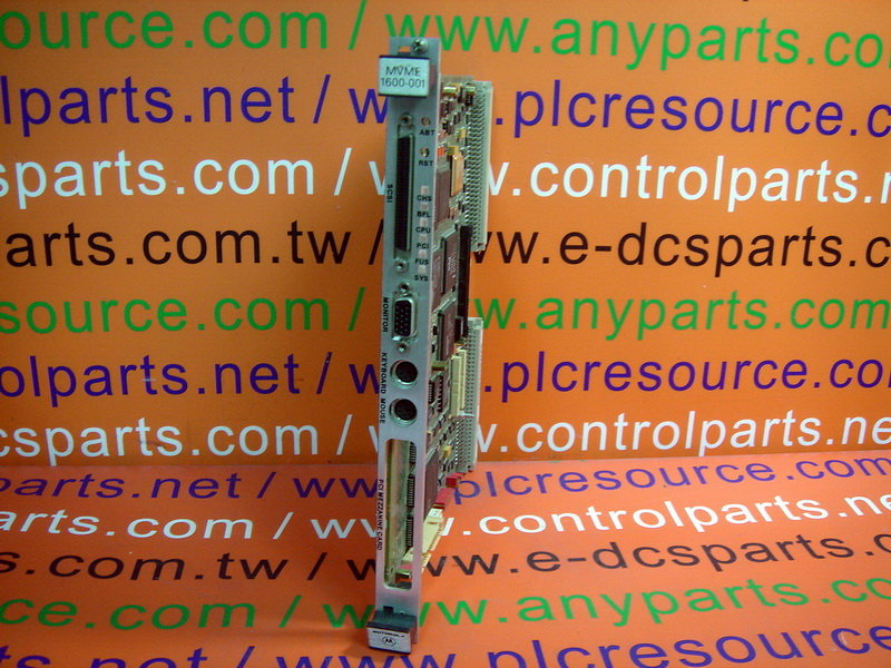 MOTOROLA MVME 1600-001 VME BOARD - PLC DCS SERVO Control MOTOR POWER SUPPLY IPC ROBOT